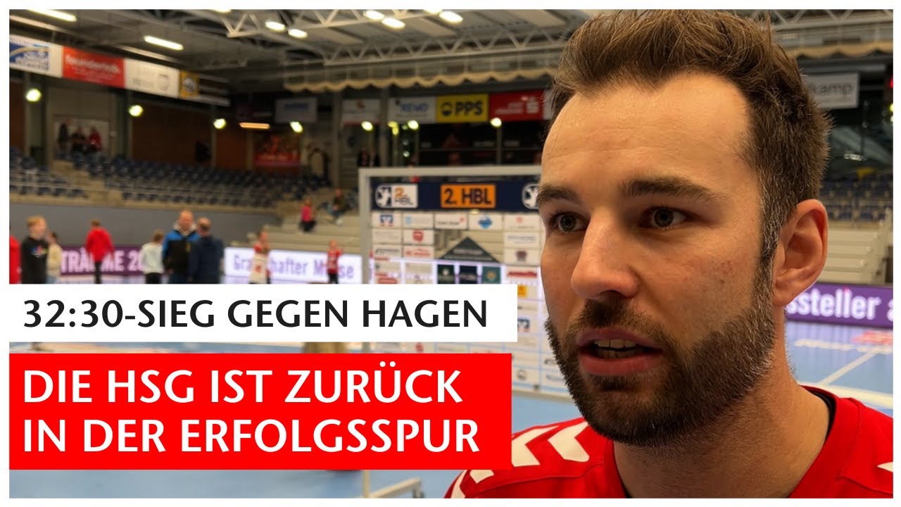 HSG Nordhorn-Lingen - Eintracht Hagen: Das sagen die Spieler zum 32:30 | 2. HBL 24/25 | GN ...