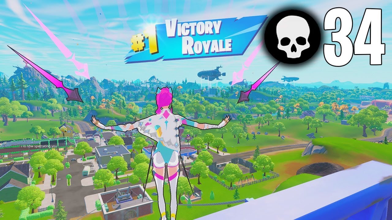 34 Elimination Solo vs Squad Win Full Gameplay Fortnite Chapter 3 S2 ...