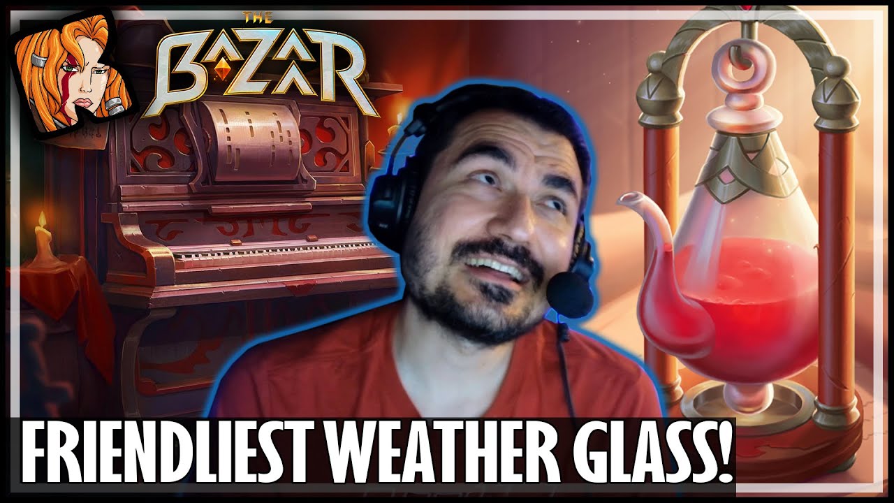 THE FRIENDLIEST WEATHER GLASS! - The Bazaar - YouTube