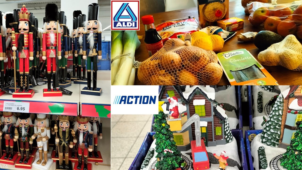 Achats Action, Aldi, Leclerc - YouTube