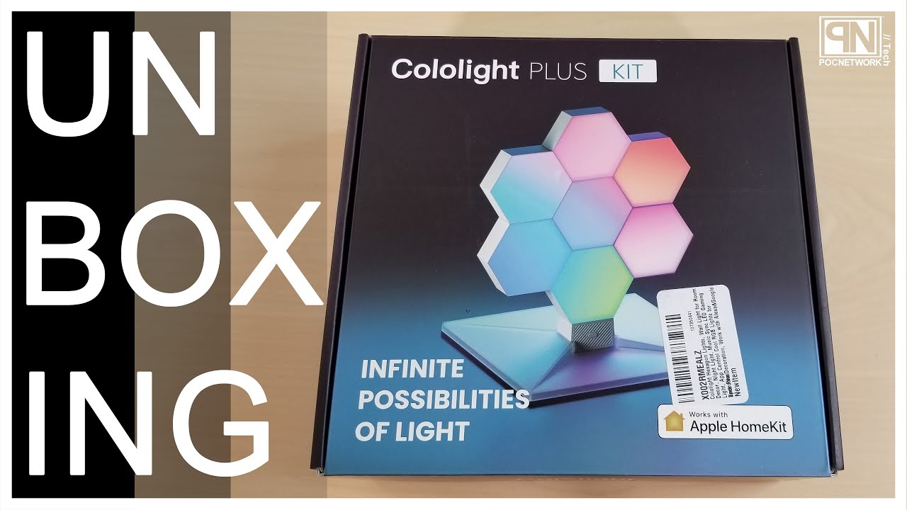 Cololight Hexagon RGB Light Plus Kit (Modular) - Unboxing - Poc Network ...