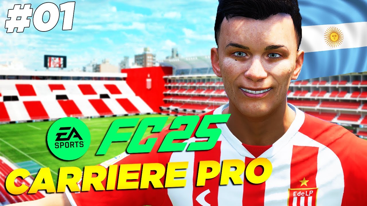 LES DEBUTS DE LA CARRIERE PRO !!! ... FC 25 Carrière Pro #01 - YouTube