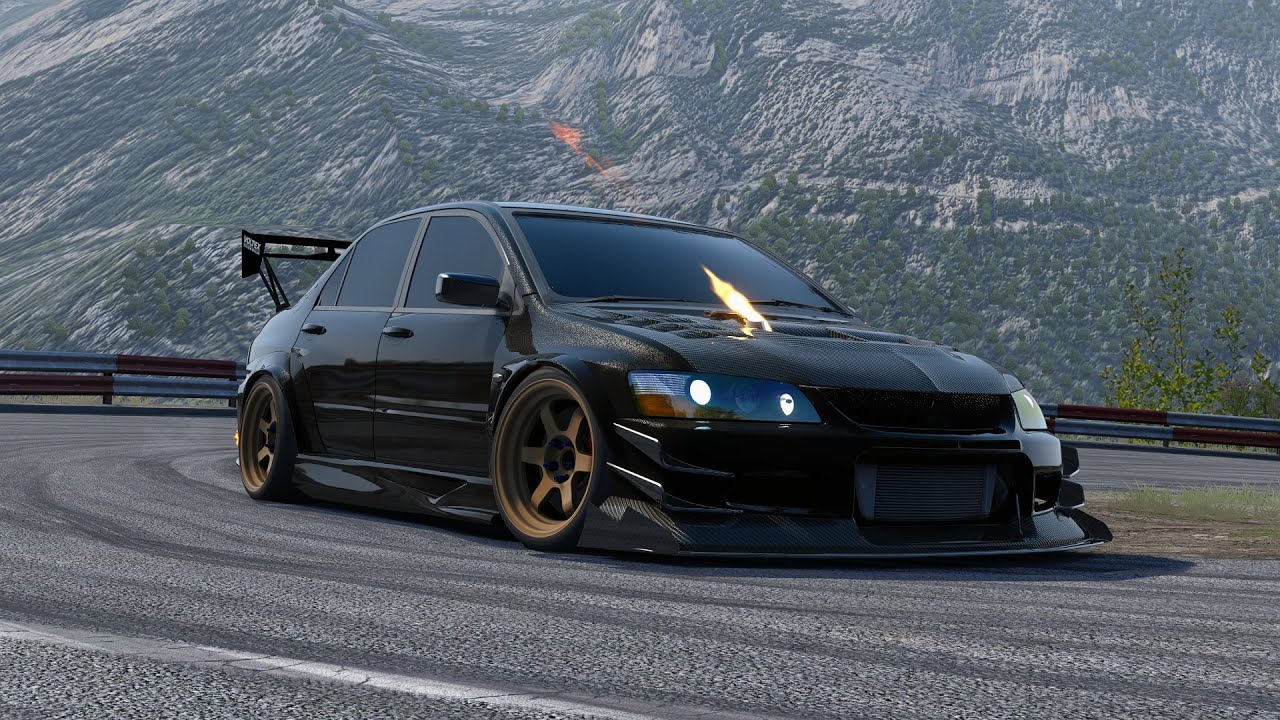 EVO IX European Touge Run - YouTube