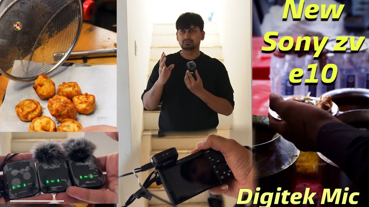 My New Sony ZV E10 and Digitek Mic Worth it? - YouTube