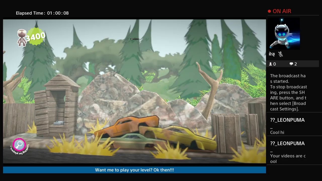 LBP3 Live Stream 4 (Play Your Level!!!) - YouTube