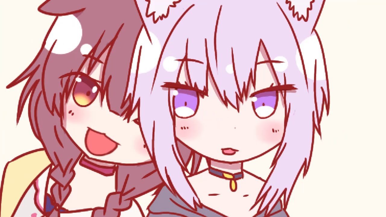 Basically Okayu and Korone Relationship [OkaKoro] | Animation - YouTube