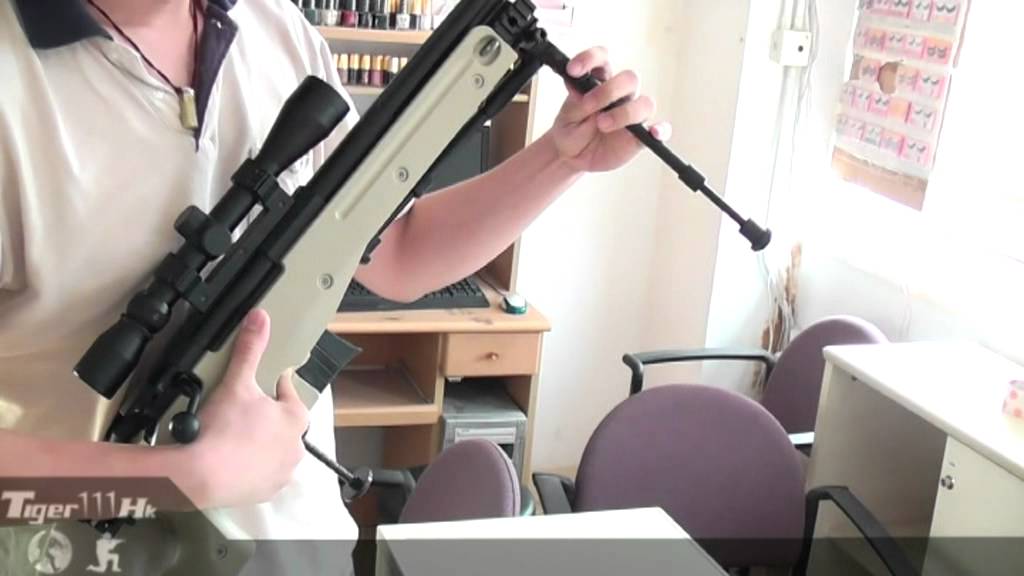 Well G96 Metal Barrel Gas Sniper Airsoft - YouTube