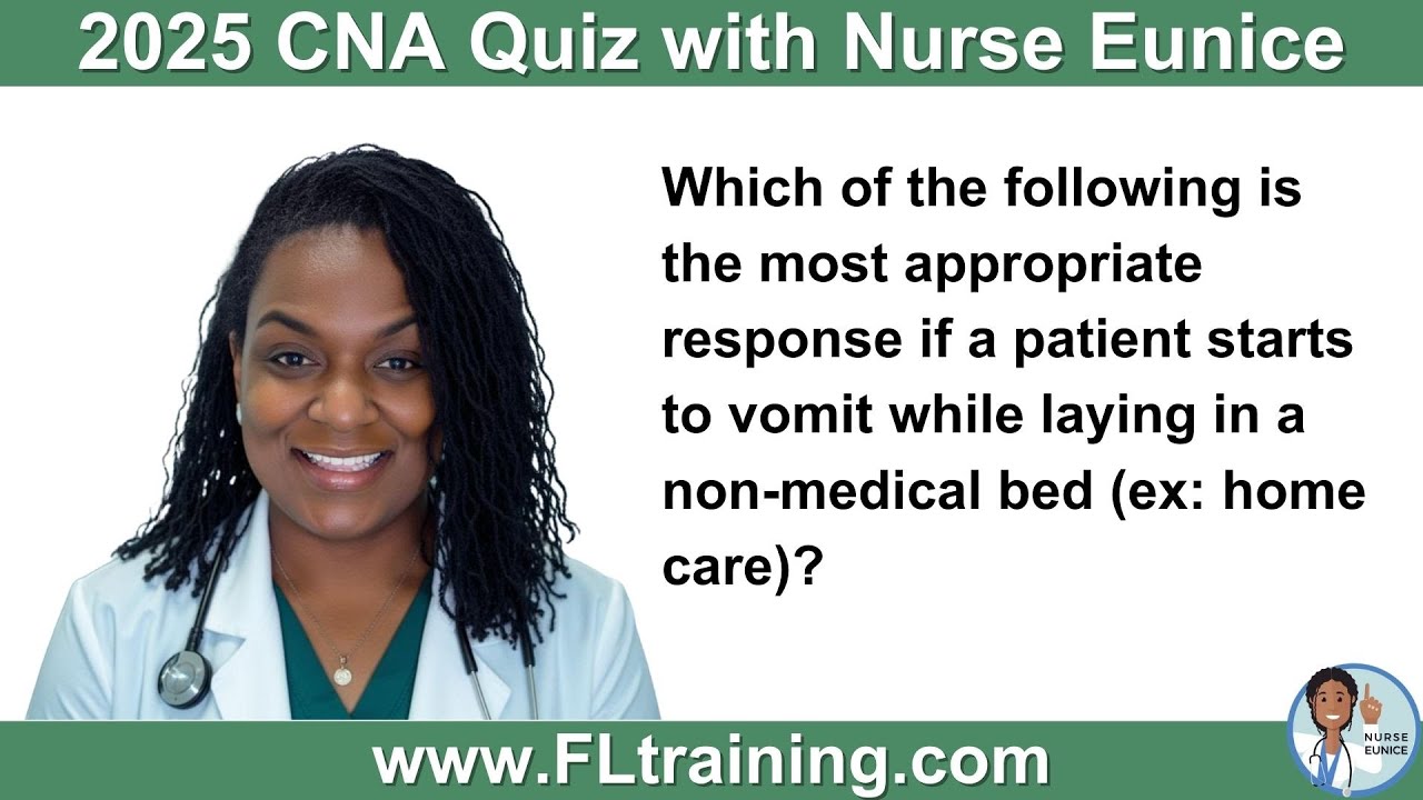 🩺 2025 CNA Quiz with Nurse Eunice - YouTube