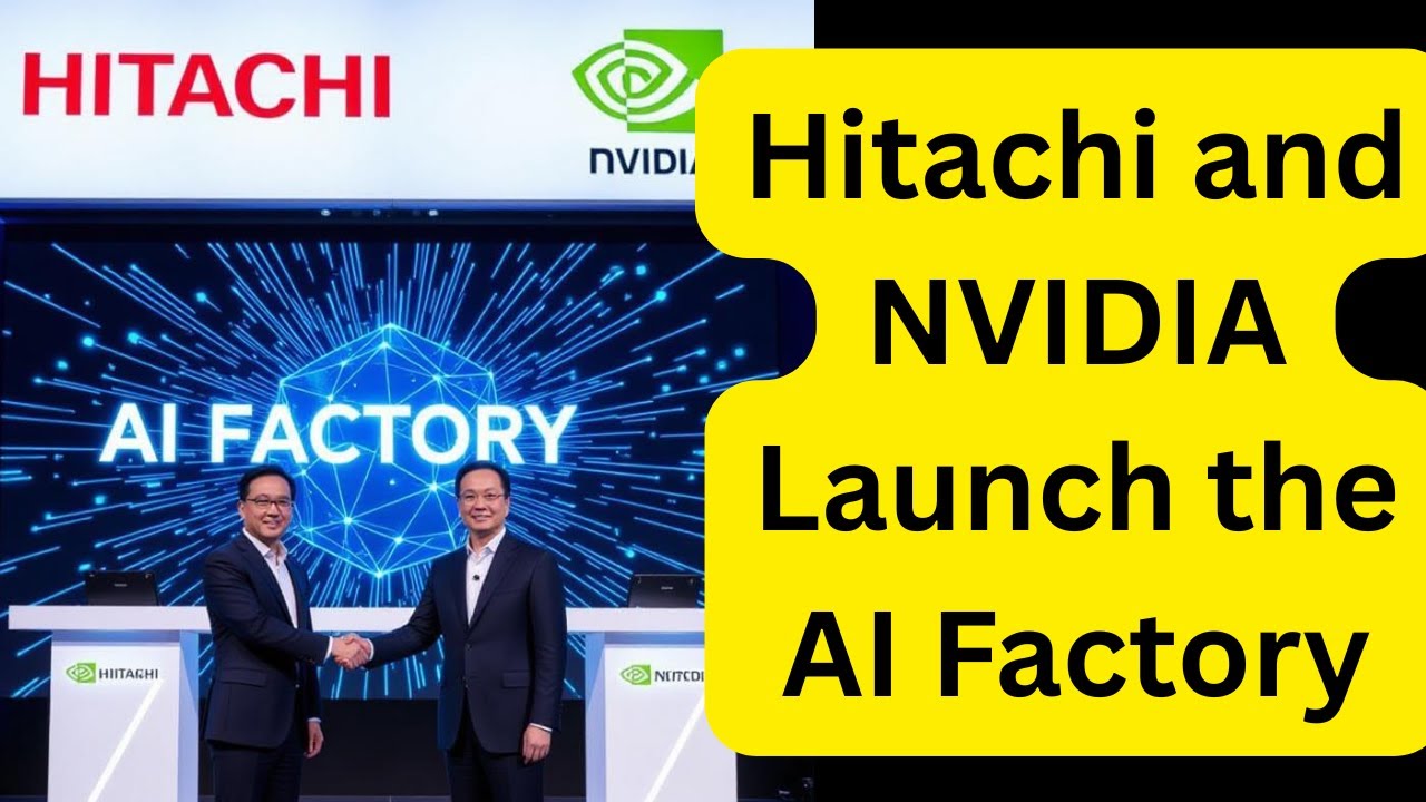 Hitachi and NVIDIA Launch the AI Factory - YouTube