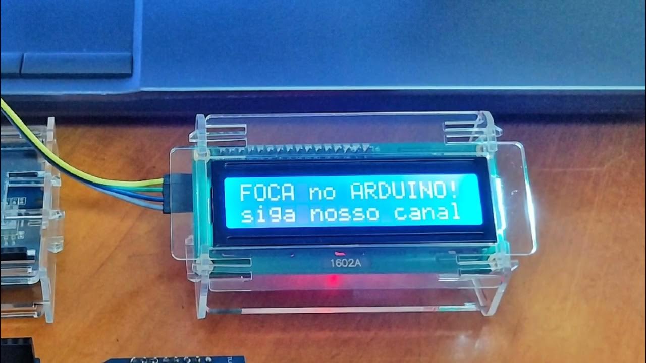 Arduino Wemos D1 LCD i2c simples rápido e gratis - YouTube
