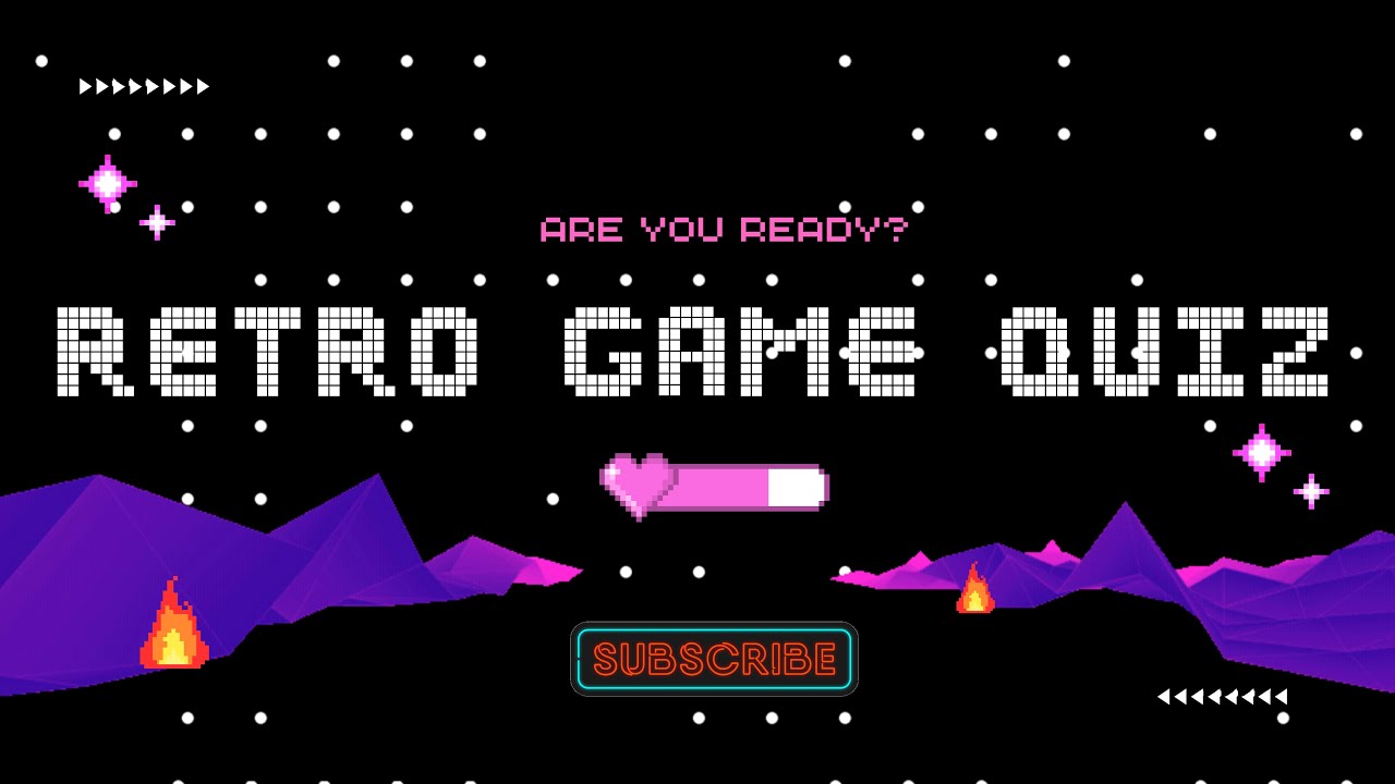 Are You a Retro Gaming Master? | Retro Game Quiz #4 🕹️ - YouTube