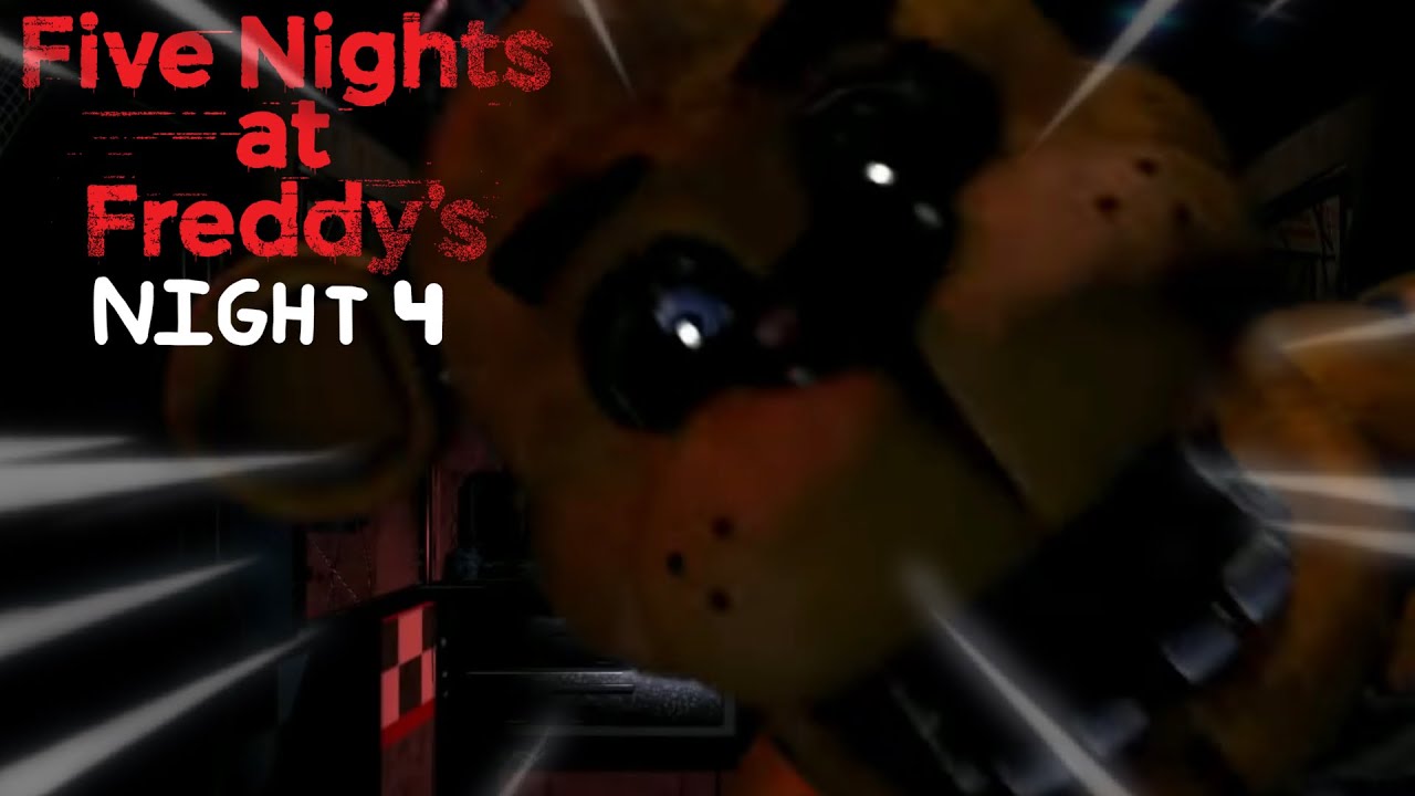 Five Night’s At Freddy’s Gameplay Night 4 | FNAF MOVIE COUNTDOWN | Part ...