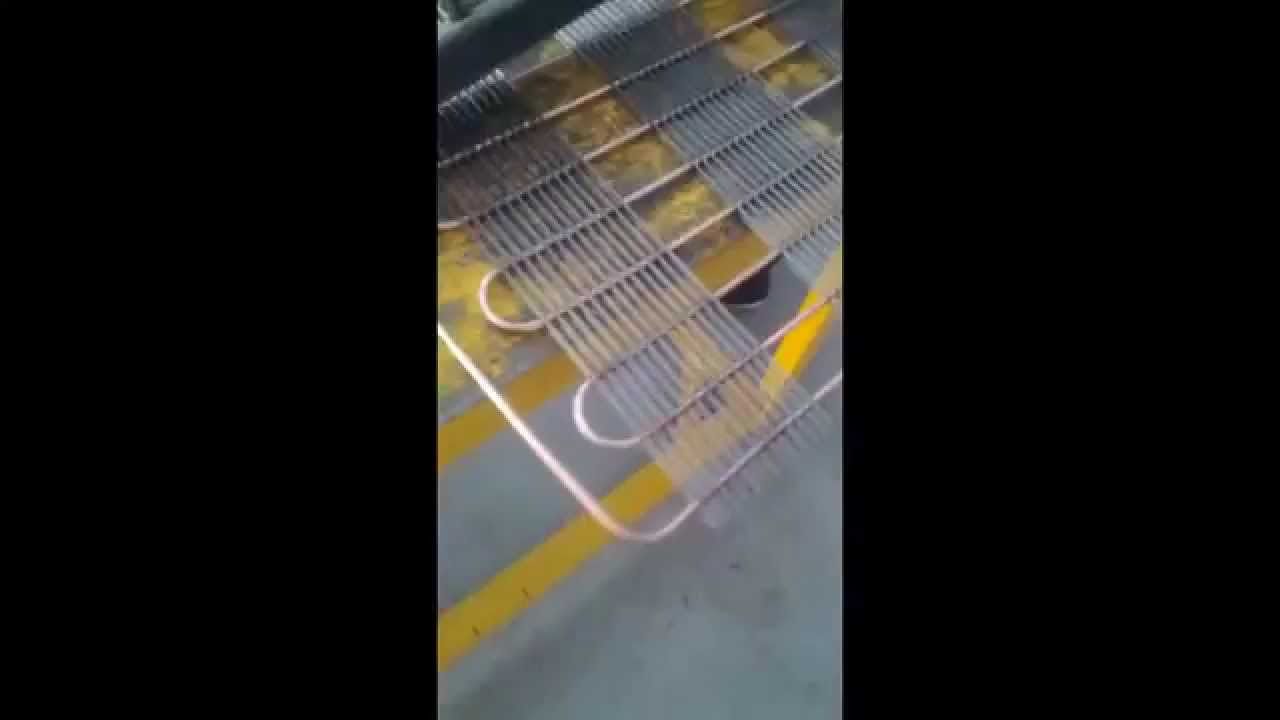 COOLING CONDENSER WELDING MACHINE - YouTube