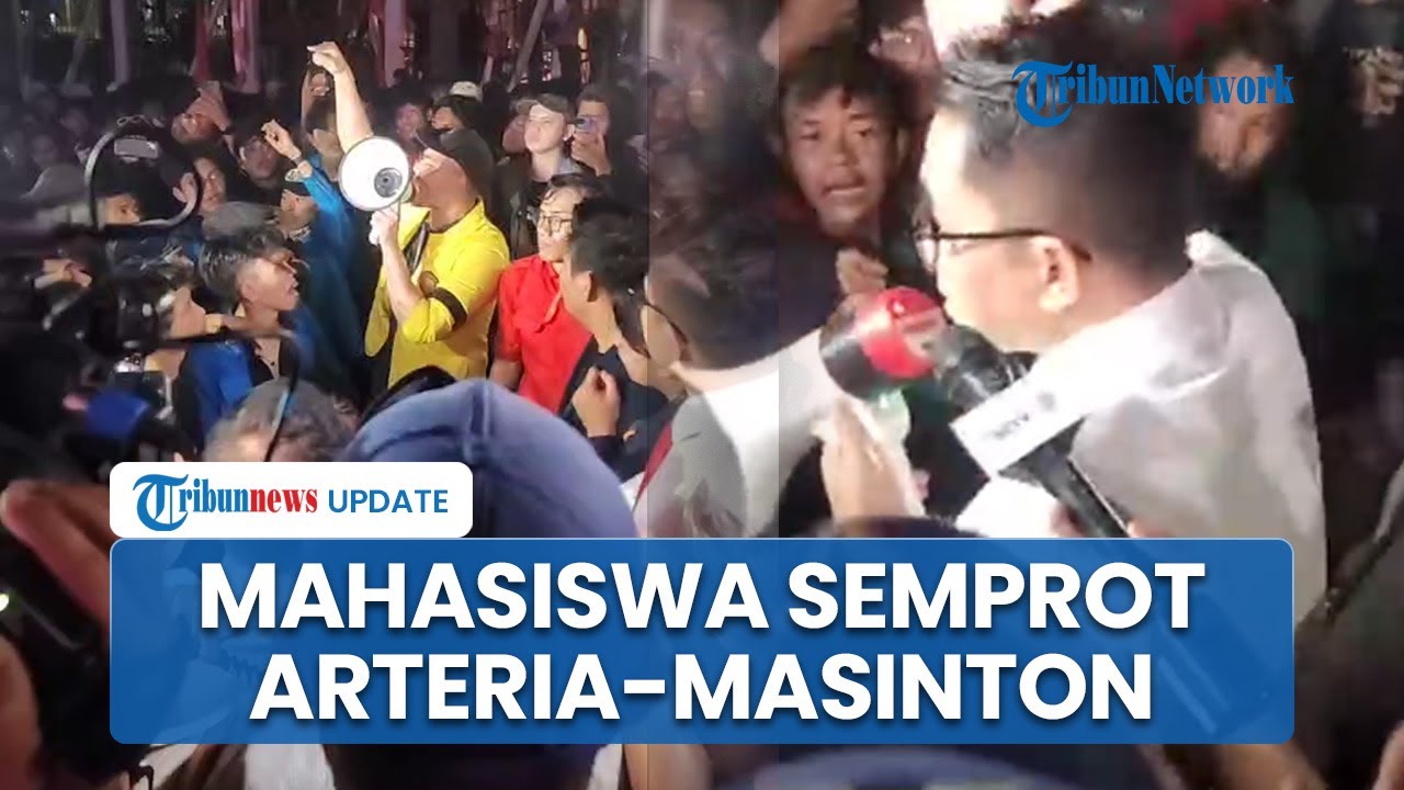 Arteria hingga Masinton Temui Demonstran, Mahasiswa: Kalau RUU Disahkan ...