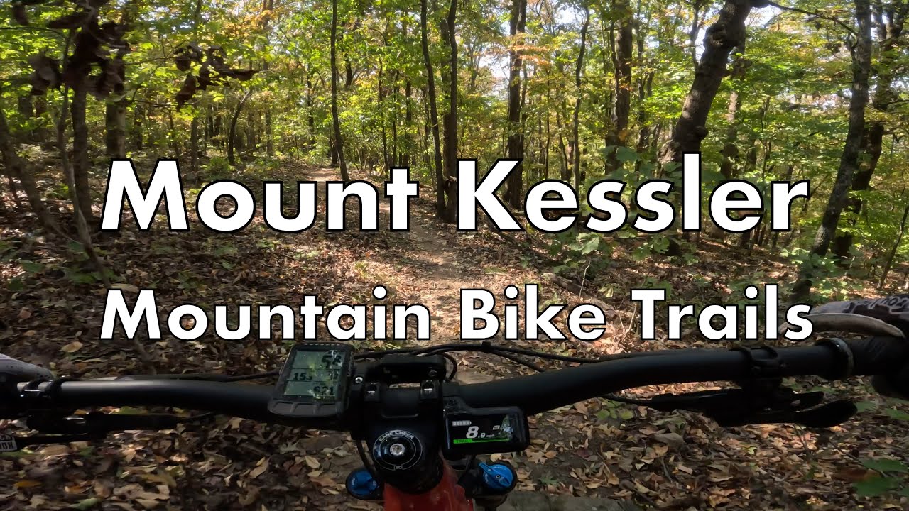 Mount Kessler Mountain Bike Trails in Fayetteville, AR - YouTube