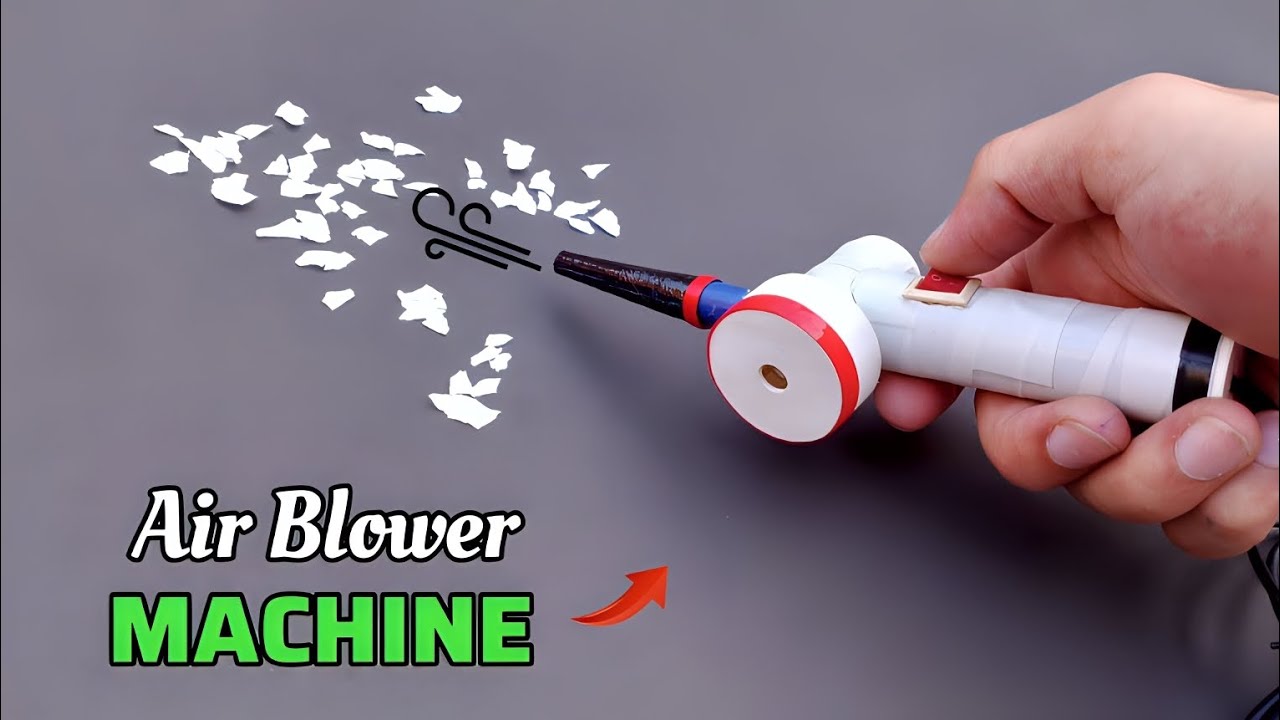 How to make mini air blower machine - air blower - Pro Mentor - YouTube