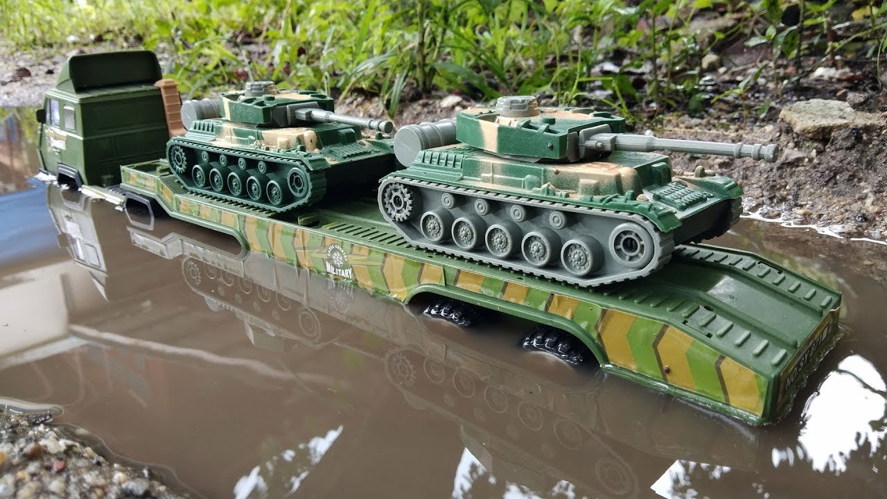 Military vehicles Heavy transport trucks Toys for kids - YouTube