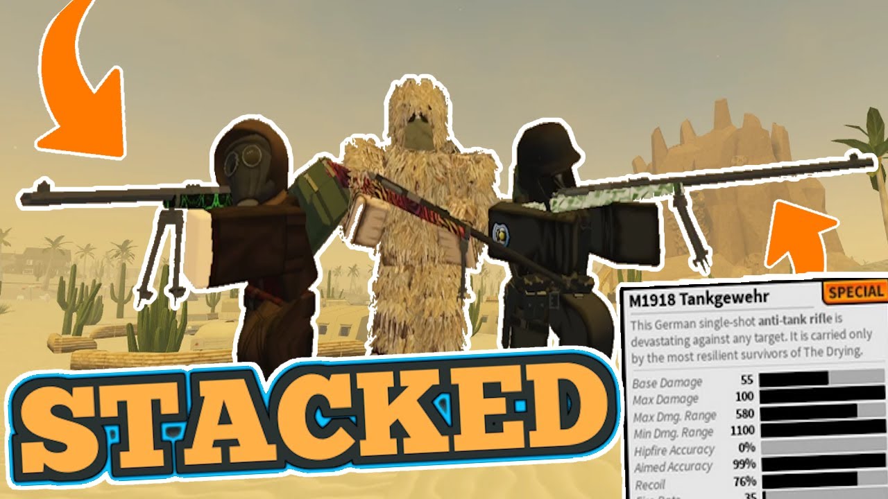 THREE TANKGEWEHRS TAKE OVER STACKED SERVER Roblox Apocalypse Rising 2 ...