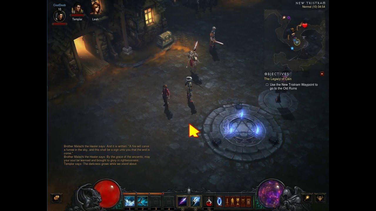 Diablo 3 III cursor/pointer mod from CursorNode.com - YouTube