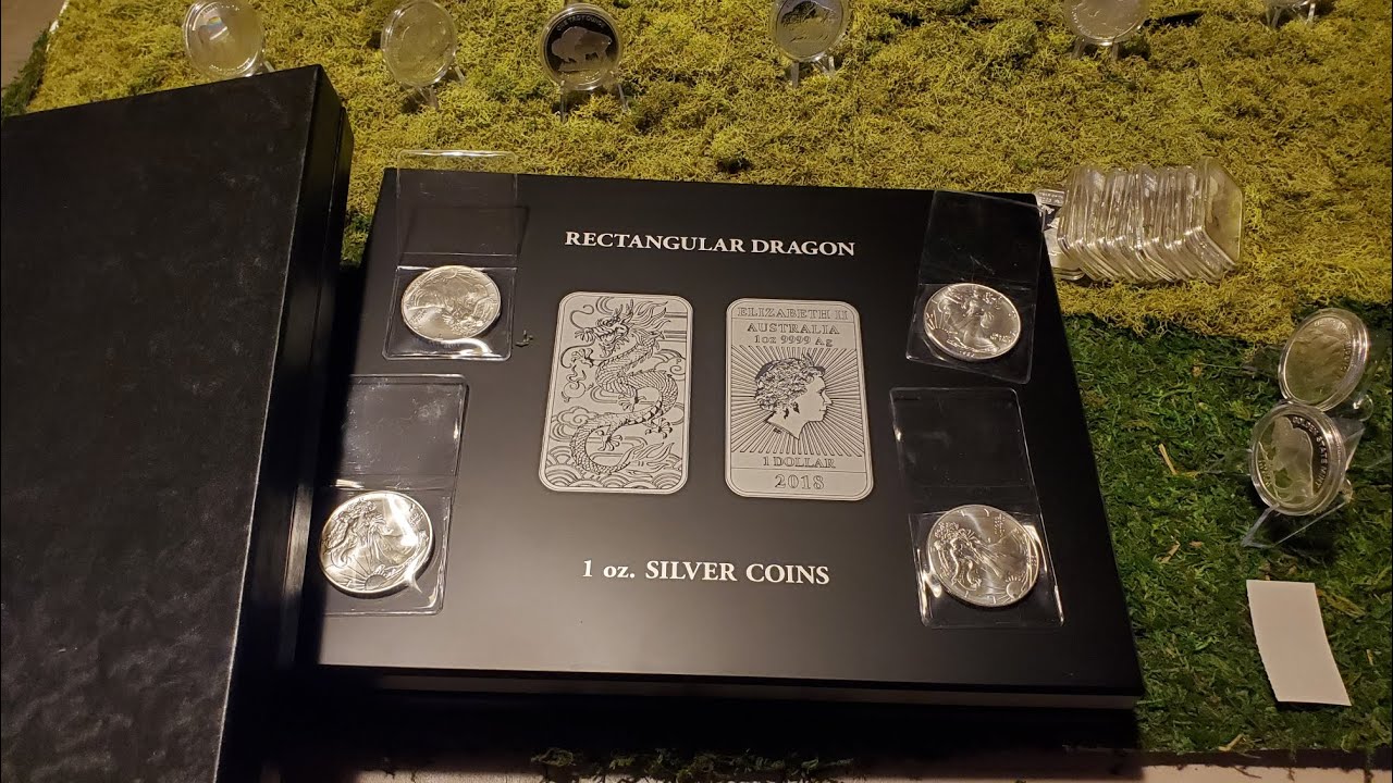 American Silver Eagles for Christmas. New storage boxes. - YouTube