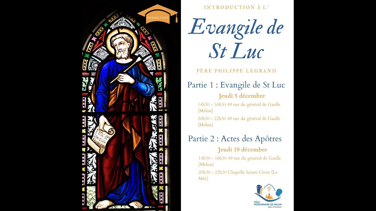 Podcast - St Luc 1 - L'Evangile - YouTube