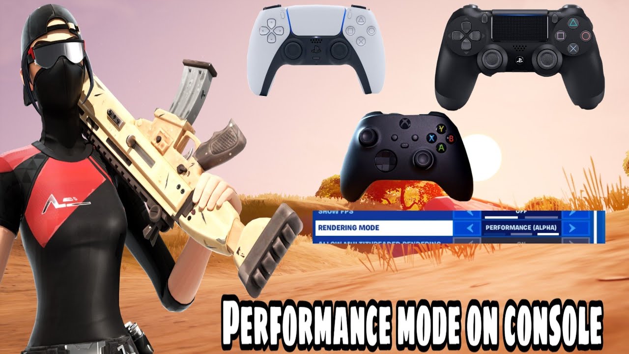 How to Get Performance mode on Console (xbox/ps4/ps5) - YouTube