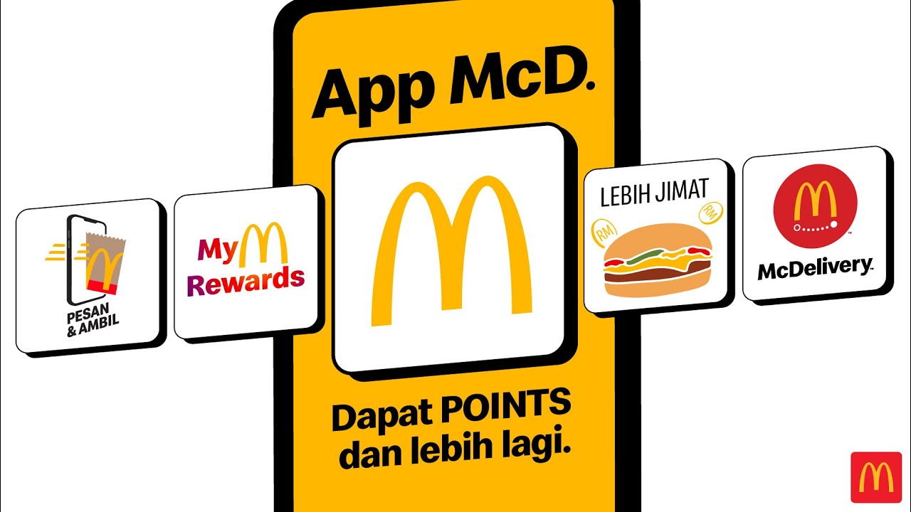 Muat turun App McD! Pesan, dapat points dan lebih lagi! - YouTube