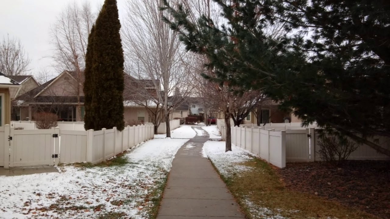 Snow day in Meridian Idaho - YouTube