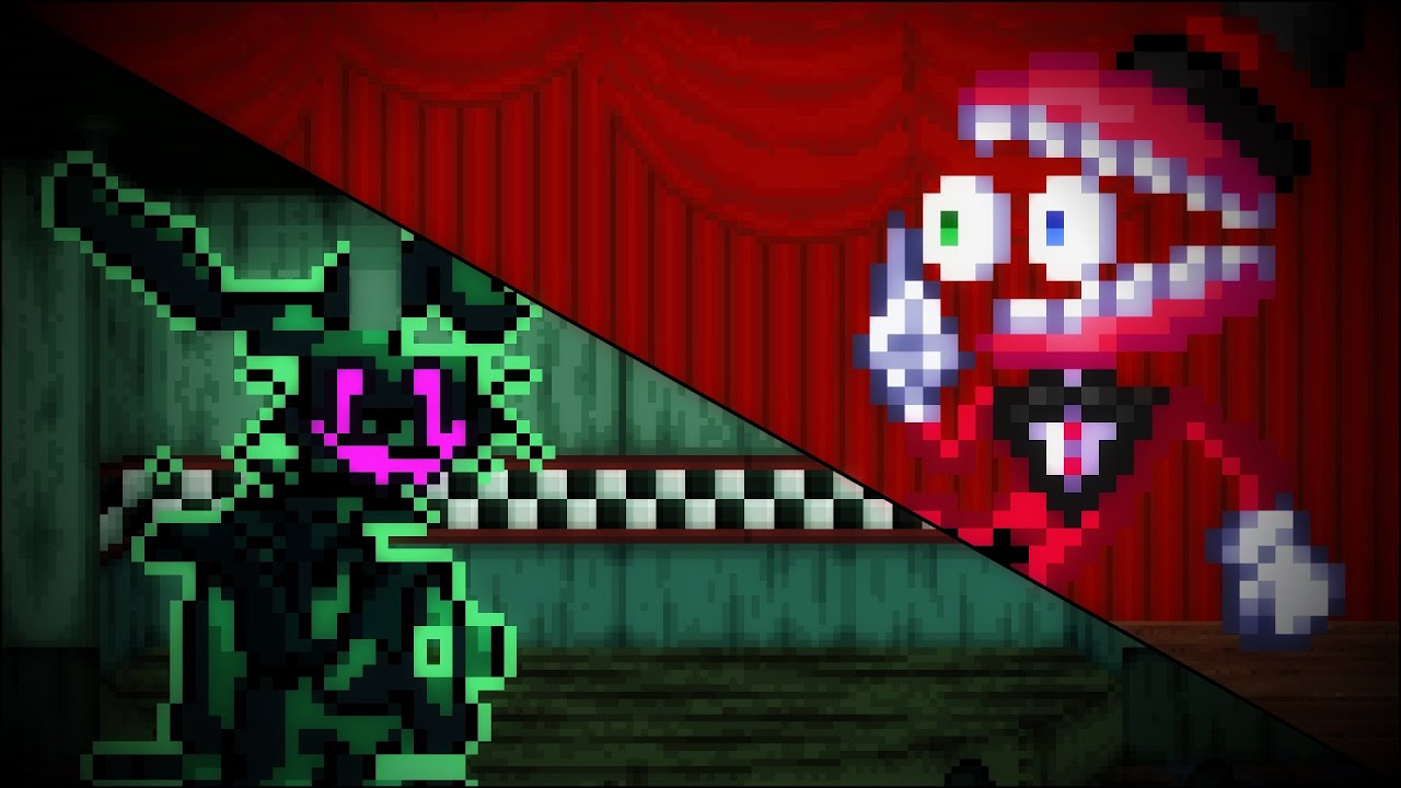 Glitchtrap/Springtrap vs Caine (FNAF vs Amazing Digital Circus) - YouTube
