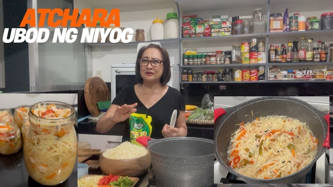 Atchara Ubod ng Niyog - YouTube