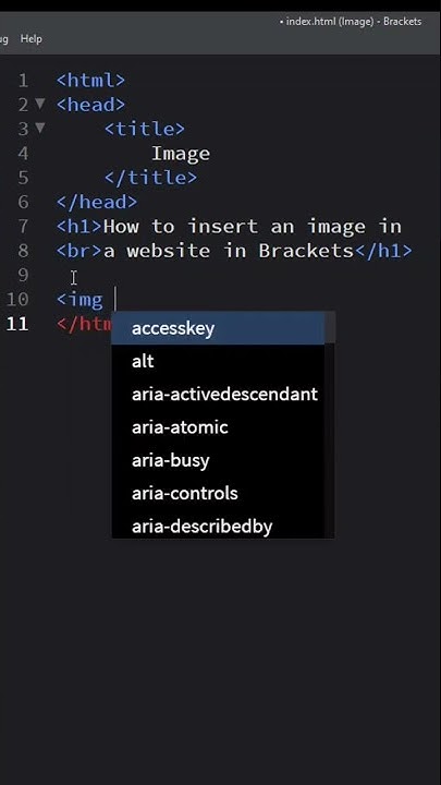 How to upload an image in a website using brackets #shorts #brackets # ...