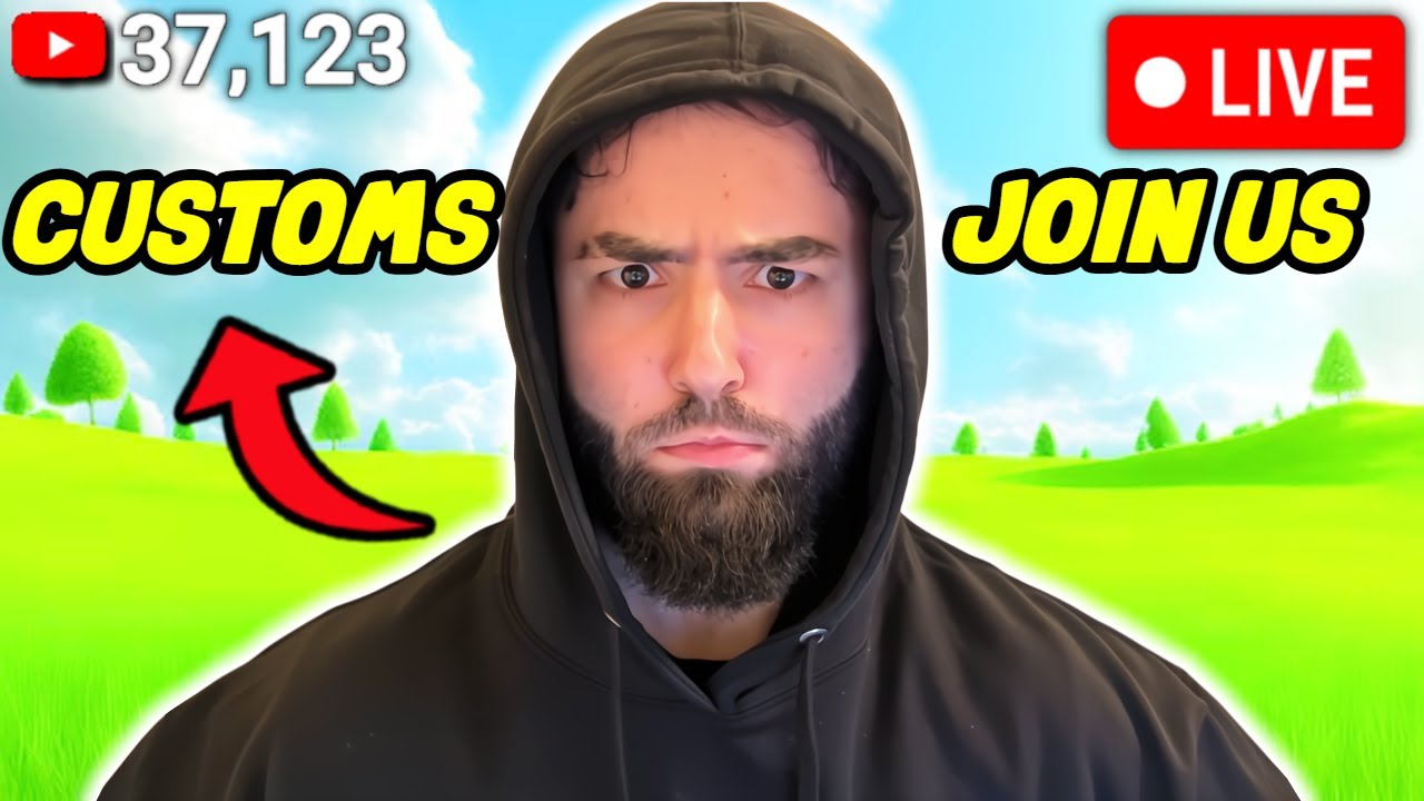 🔴 LIVE FORTNITE CUSTOMS ANYONE CAN JOIN - YouTube