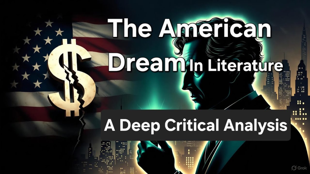 The American Dream in Literature: A Deep Critical Analysis - YouTube