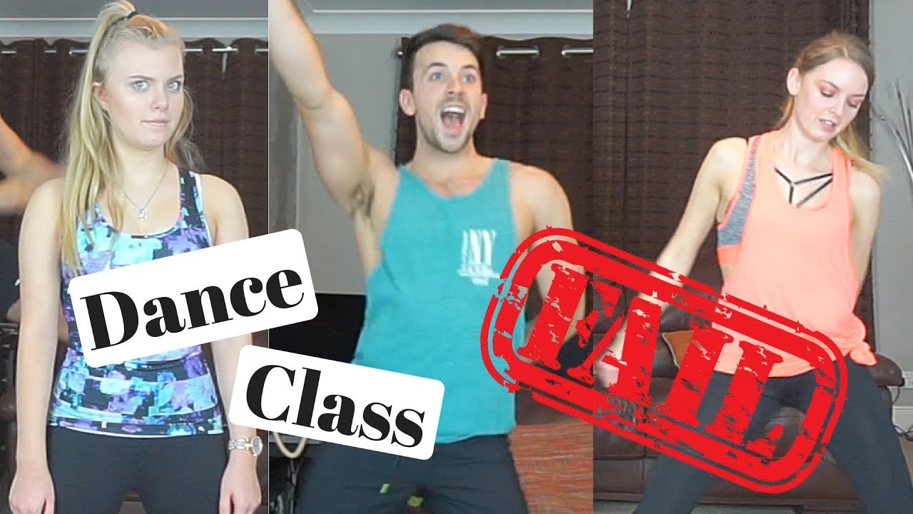 My Sister Teaches Us To Dance Dance Off Youtube