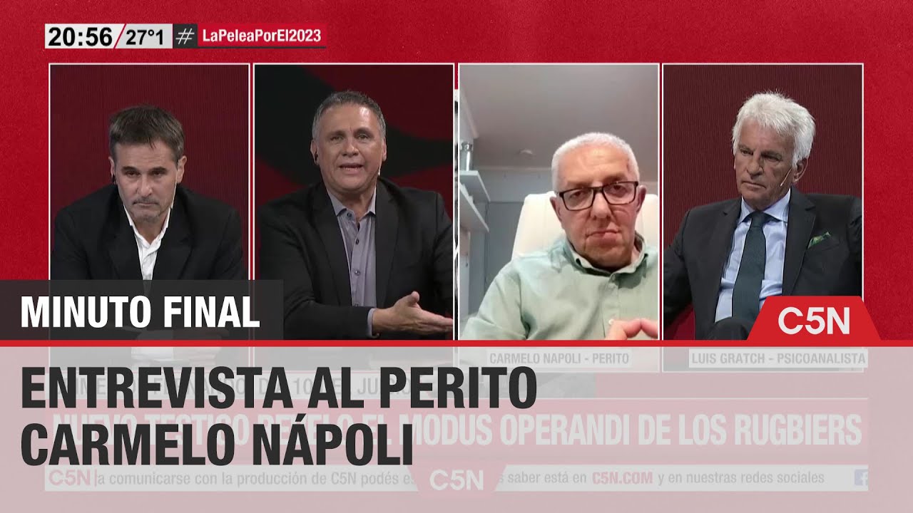 CRIMEN DE FERNANDO: ENTREVISTA al perito CARMELO NÁPOLI - YouTube