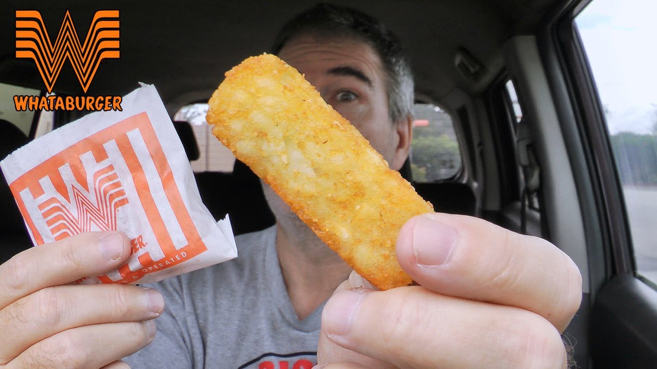 Reviewing Whataburger® Hash Brown Sticks 😮 | Hash Brown Olympics ...