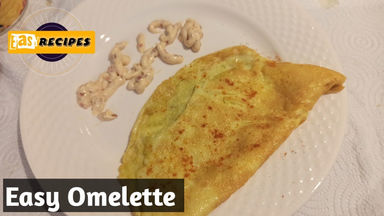 How to Make a Fluffy Omelette - Easy Breakfast Recipes - - YouTube