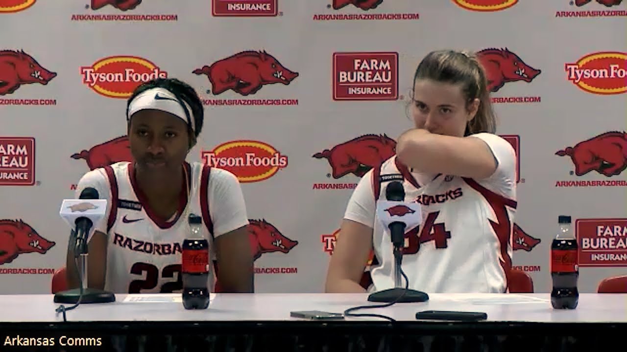 Vera Ojenuwa and Jenna Lawrence recap 76-60 victory over Arkansas State ...
