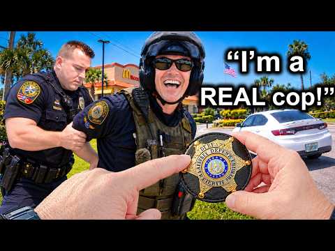 When Dumb FAKE Cops Get Exposed by REAL Cops, Ends Badly