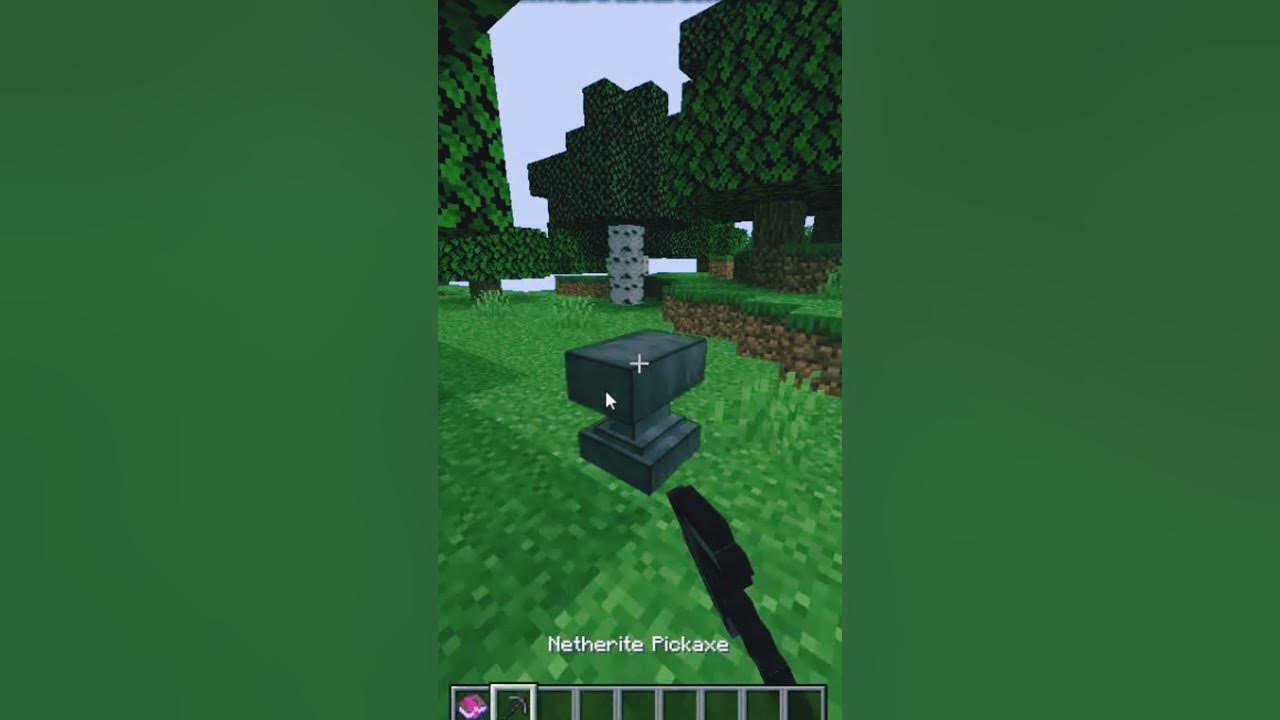 How to make Fastest Pickaxe in Minecraft #shorts #short - YouTube