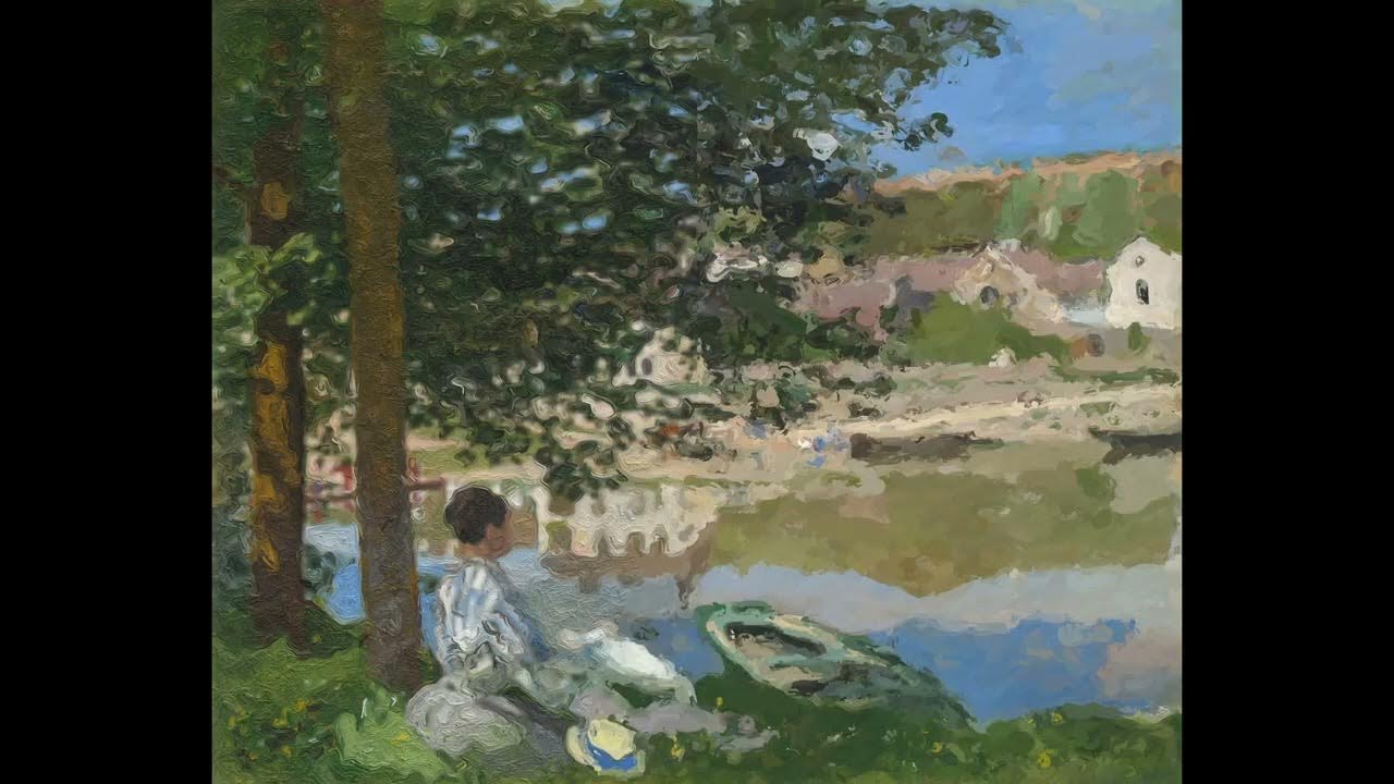 Claude Monet | On the Bank of the Seine, Bennecourt | History of art ...