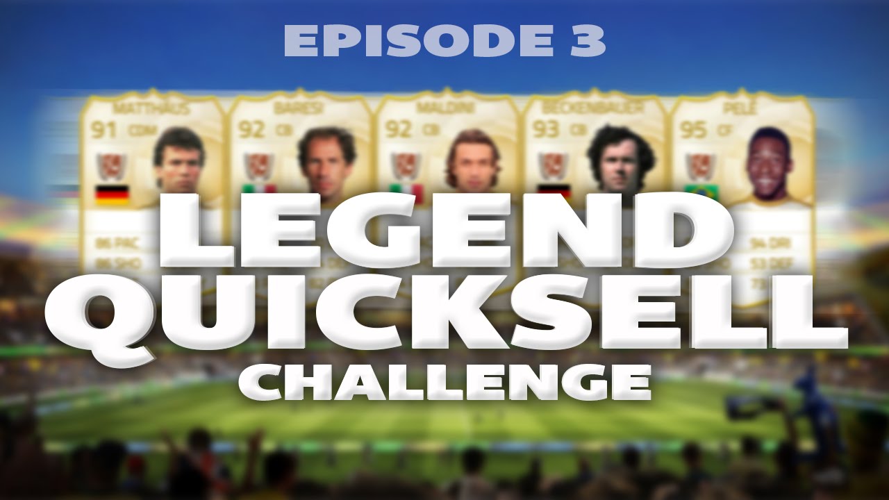 FIFA 15 LEGEND QUICKSELL CHALLENGE #3 ПОДНИМАЕМ СТАВКИ! - YouTube