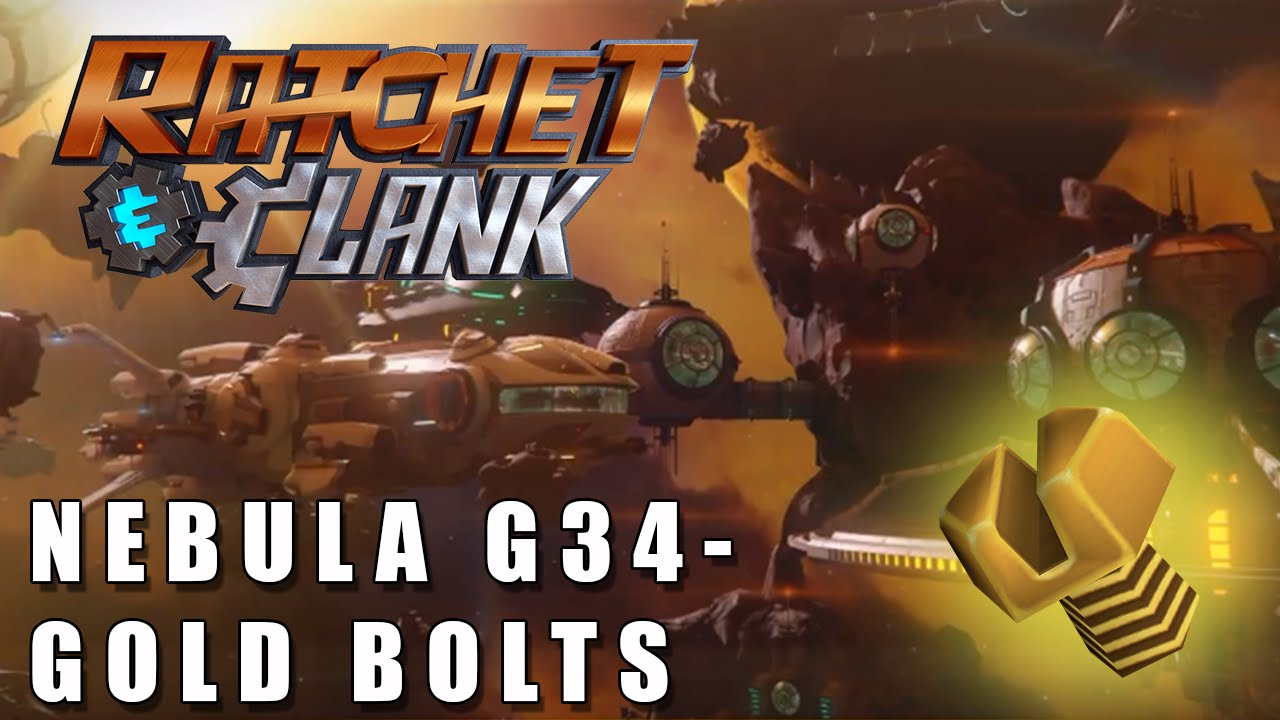 Ratchet And Clank (PS4) Gold Bolts - Nebula G34 - YouTube