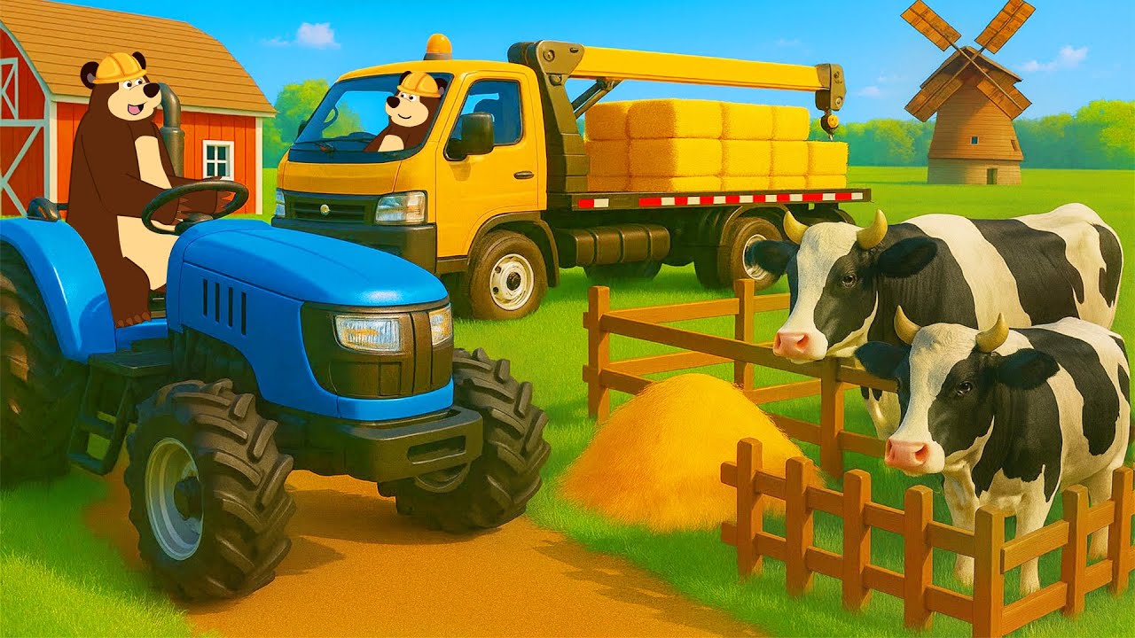 Farm Work Day 🚜 | Feeding Goats & Cows + Cleaning Barns 🐐🐄🌾 | Real Farm ...