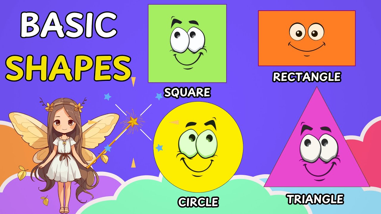 Learn Shapes for Kids 🔺🔵🟩 | Fun & Easy Shapes with real world Examples ...