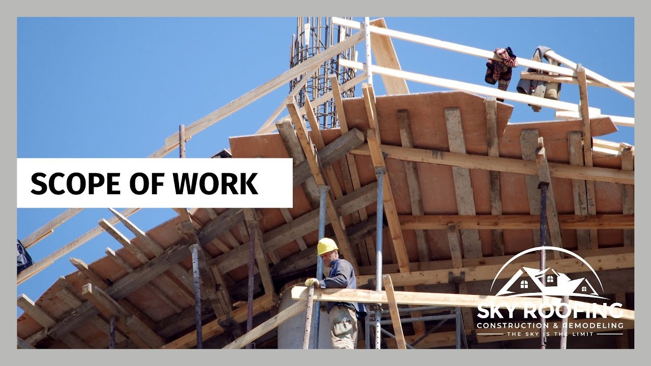 Scope of Work - Sky Roofing Construction & Remodeling - Call (210) 942 ...