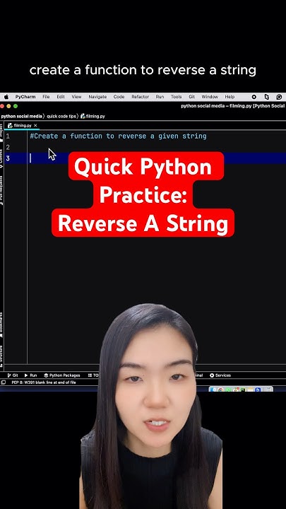 Quick Python Practice Reverse A String Coding Python Computing Programming Olevel Olevels