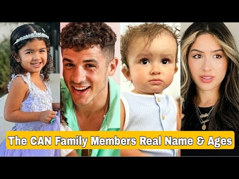The CAN Family Members Real Name And Ages - YouTube