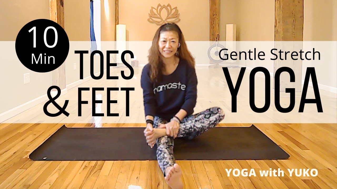 Foot & Toe Stretches for Happy, Healthy & Warm Feet | Gentle Yoga ...