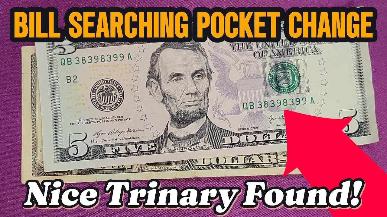 TRINARY BILL! Star Notes and Rare Banknotes Worth Money - YouTube